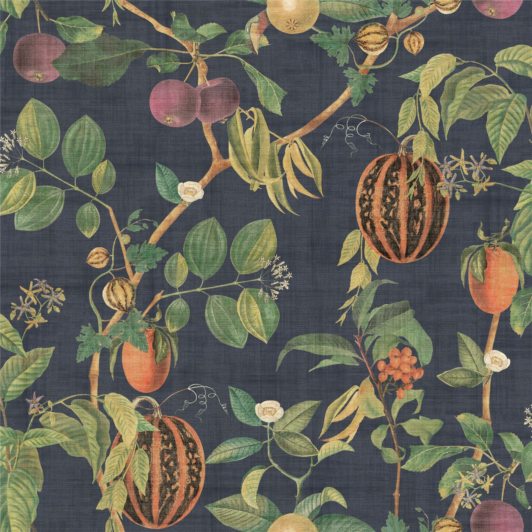 Tropic House Navy Wallpaper – Esselle Retail Limited